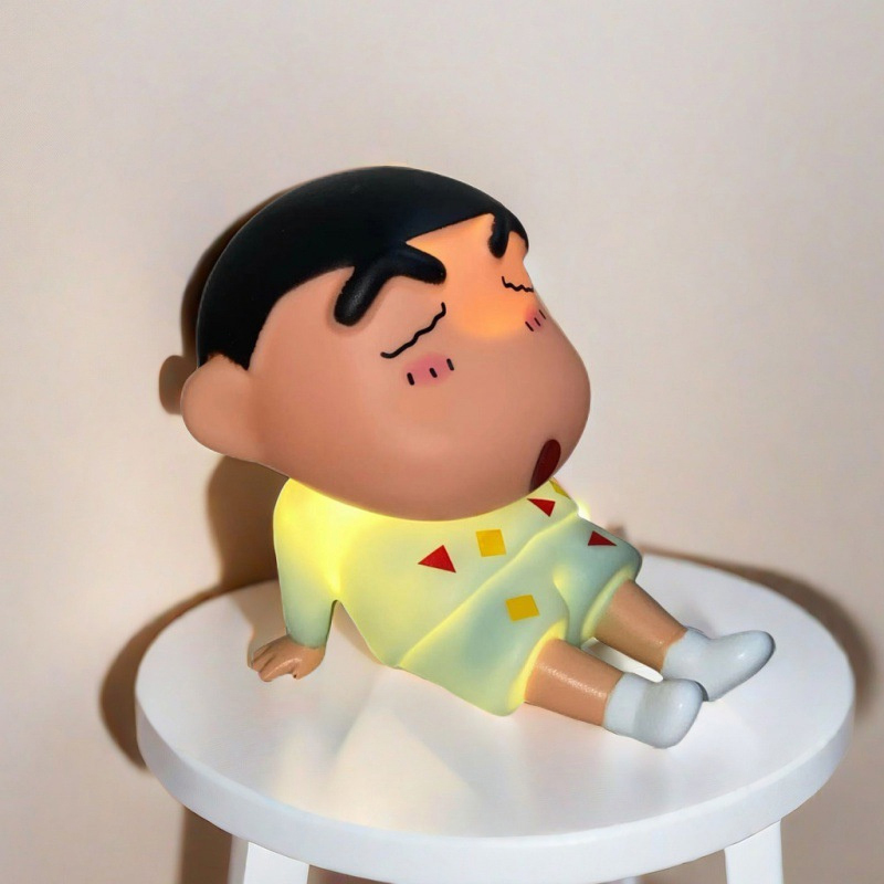 Cartoon Crayon Shin-chan Phone Holder With Night Light For IPhone For ...