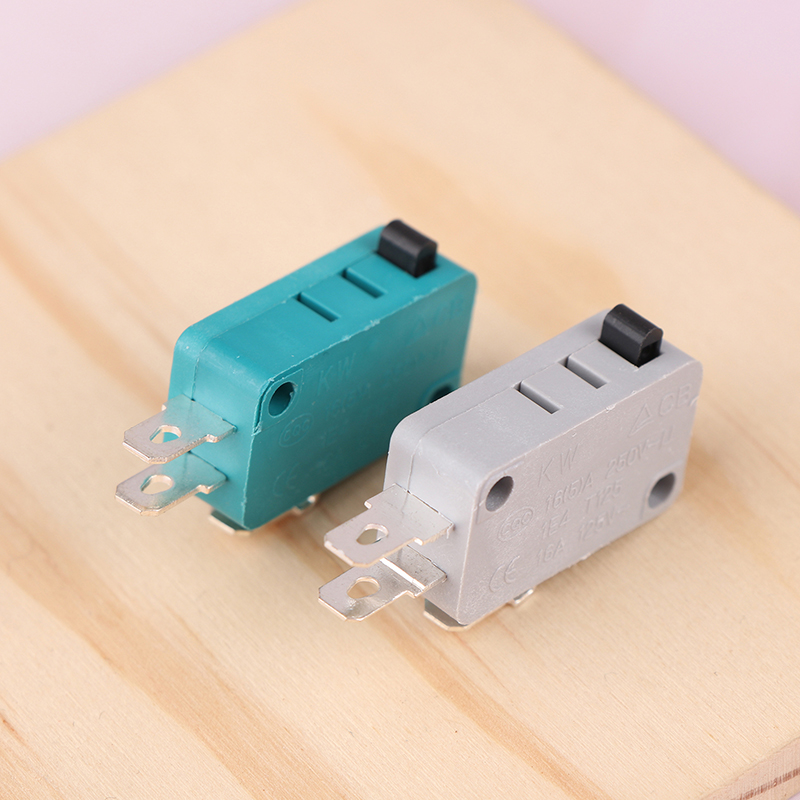 2Pcs KW16(5)A 250VAC Micro Switch For Household Microwave Oven Door ...