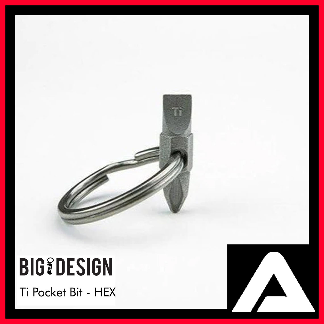 BIGiDESIGN - Ti Pocket Bit - Hex / Round - Titanium | Lazada PH