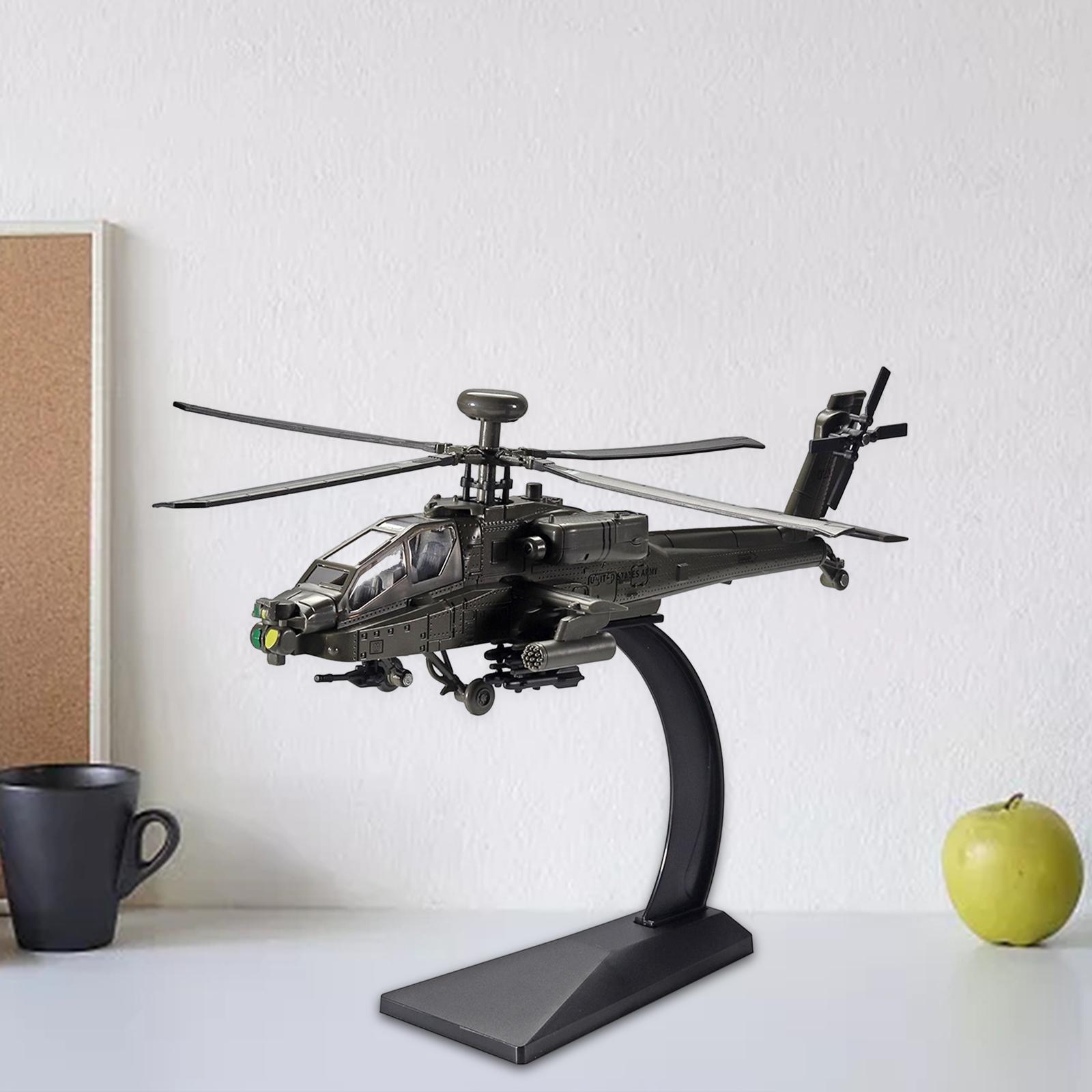 Portable Model Display Helicopter Model Building For Countertop Desktop ...