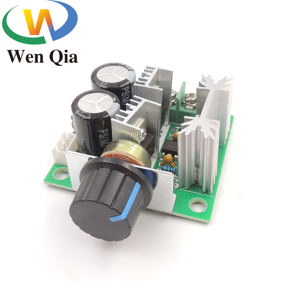 WenQia DC 12V 24V 40V 10A Speed Regulator Switch,Single Phase Light ...