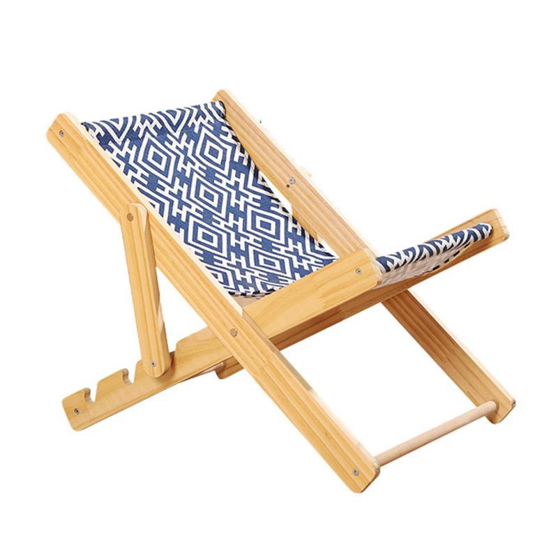 Sisal Cat Chair 4-Speed Adjustable Natural Wooden Cat Chair Elevated ...