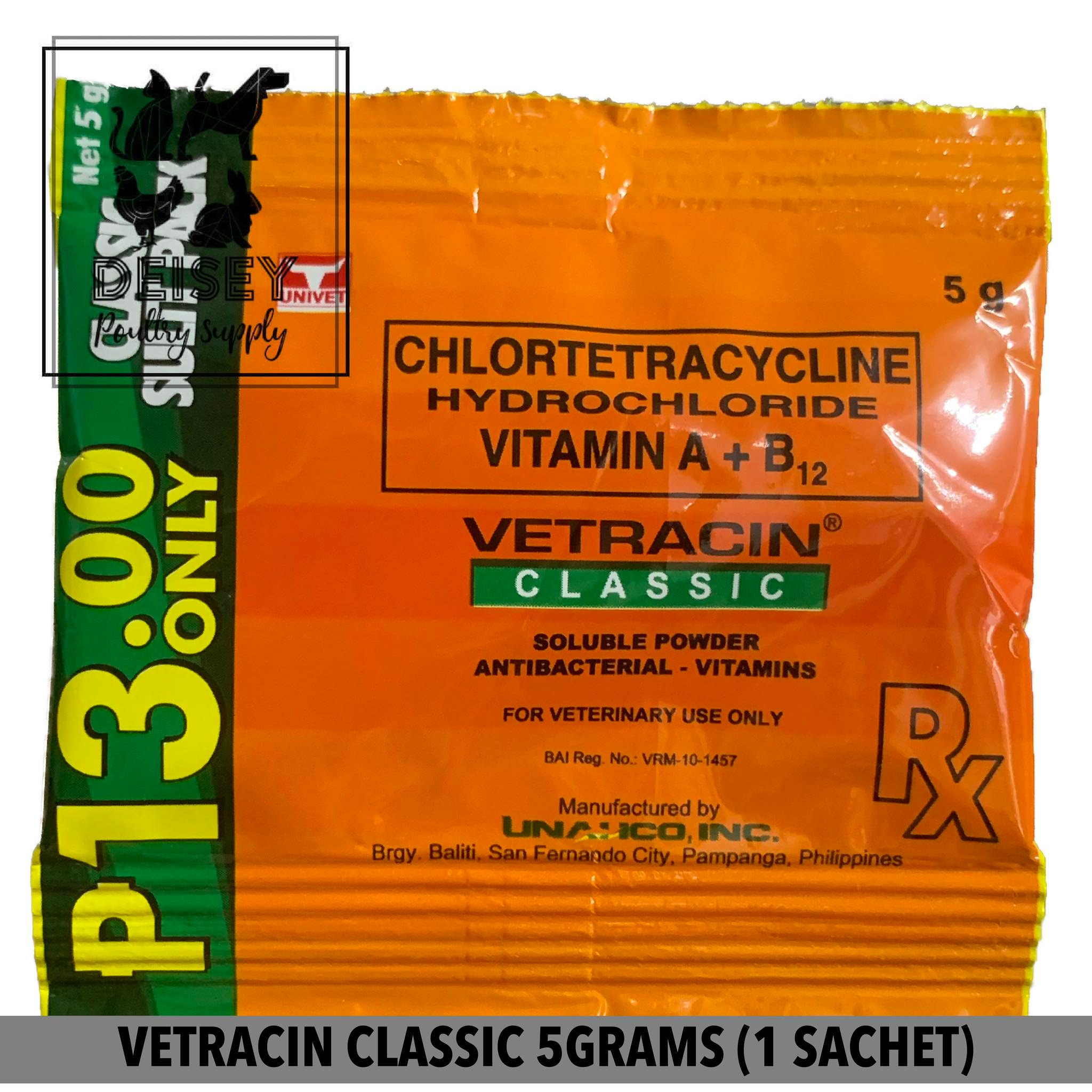 Univet Vetracin Classic Powder 5g (1 SACHET) | Lazada PH