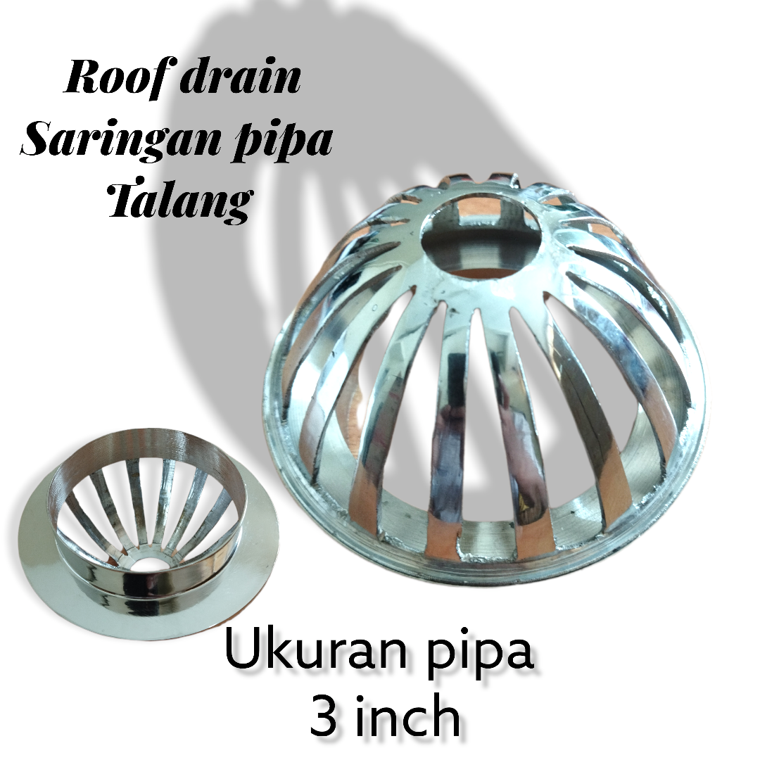 roof drain saringan air pipa talang 3 inch kuningan | Lazada Indonesia