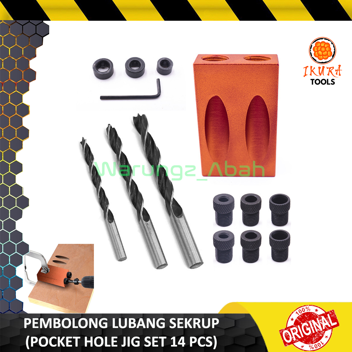 ADAPTOR GUIDE MATA BOR ALAT PELUBANG BAUT SEKRUP SAMBUNGAN PENYAMBUNG ...