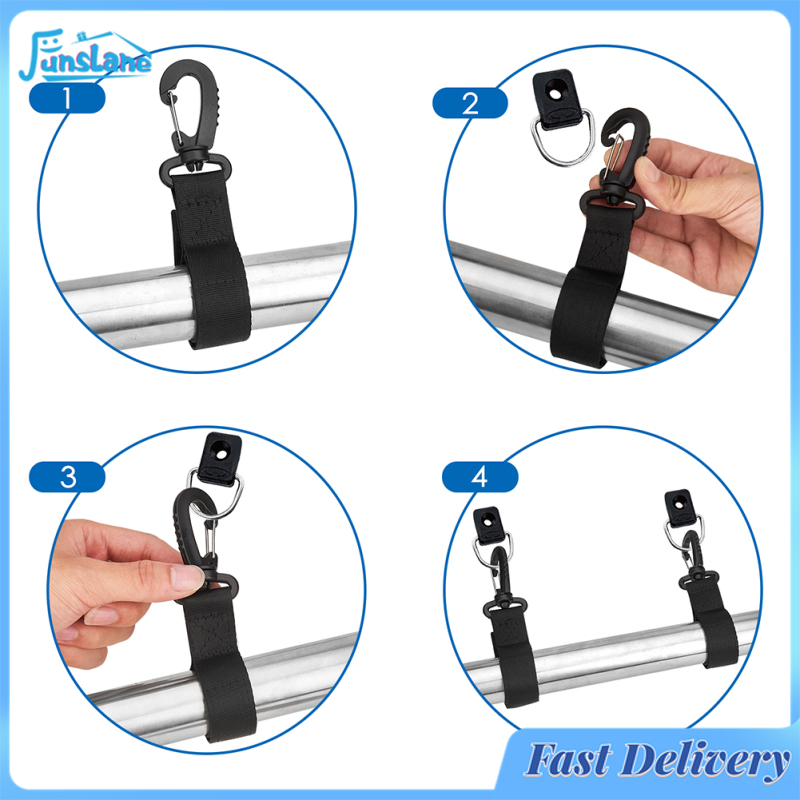 FunsLane 2pcs4pcs SUP Paddle Clip Paddleboard Inflatable Boat Paddle ...