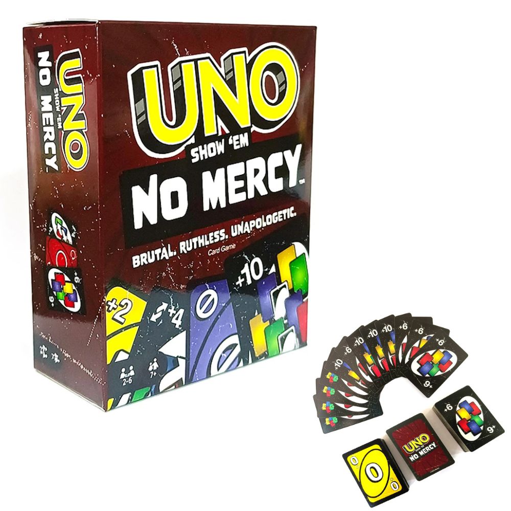 【New Arrivals】【New Arrivals】Uno No mercy Game Board Games UNO Cards ...