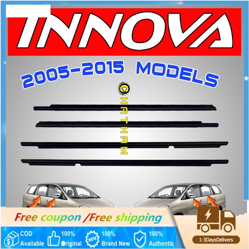 HIGH QUALITY Weather Strip Outer Channel Molding for Toyota Innova 2005 ...