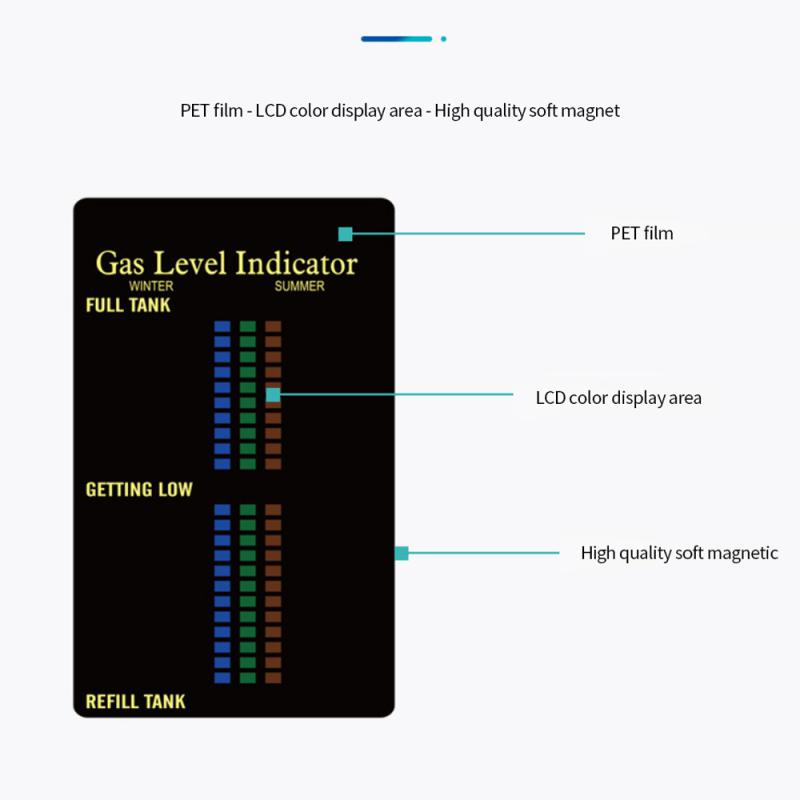 【linfang store】Magnetic Gas Indicator Gauge Propane Butane Fuel Gas ...
