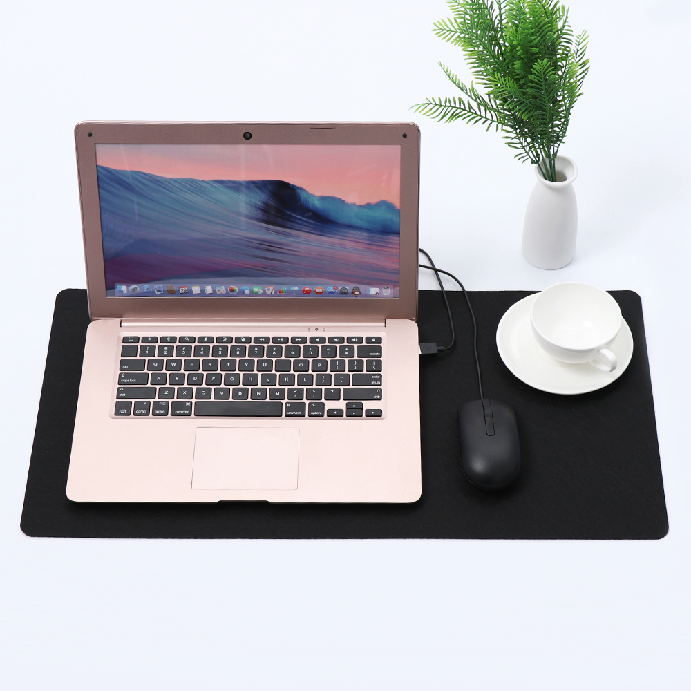 Colorful Wool Felt Large Office Table Mouse Pad Desk Mat Keyboard Mice ...