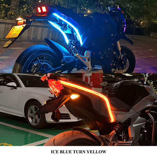 【OceanTrade】2pcs Led Lights Motorcycle Led Drl Daytime Running Lights ...