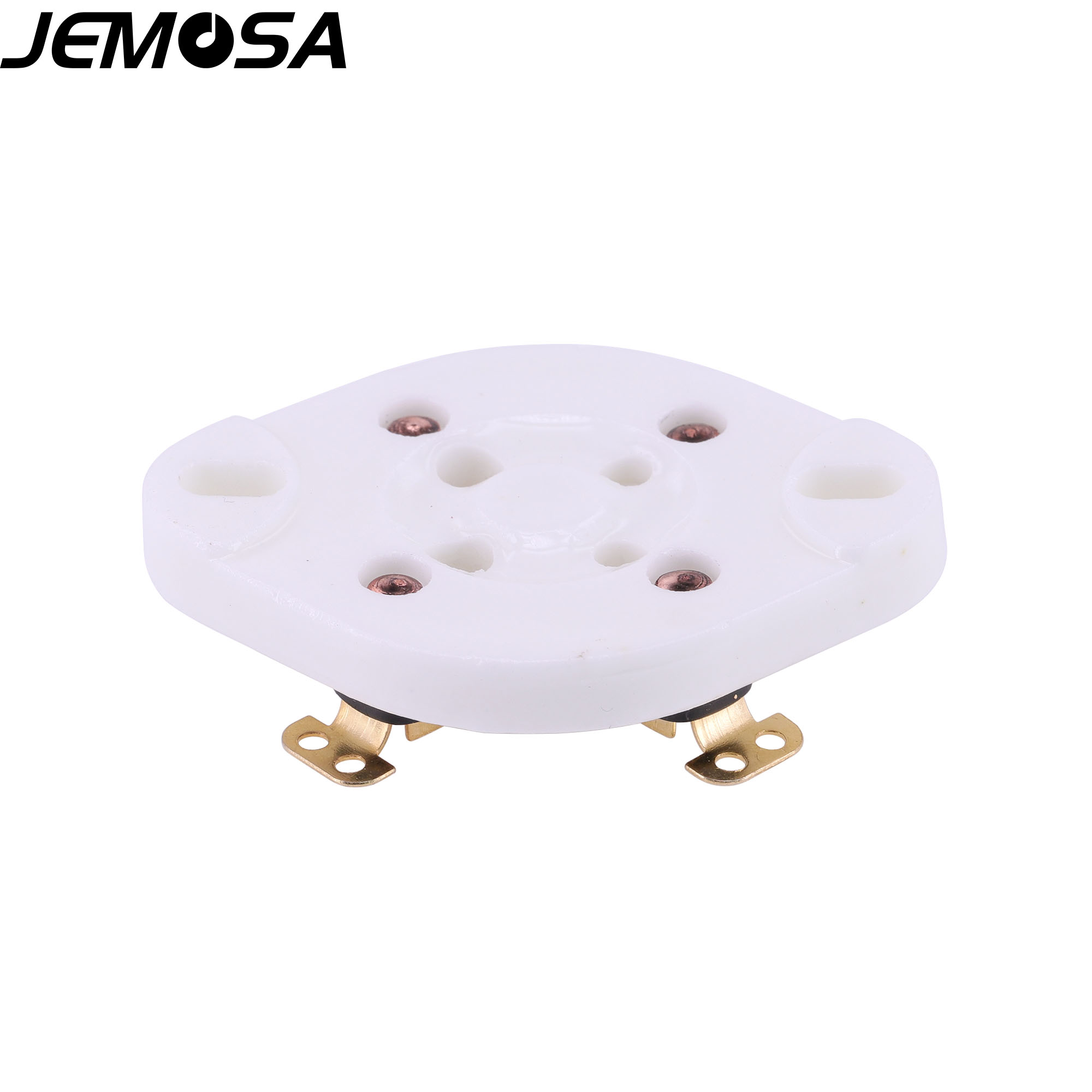 Believesinkinte 【Top-Rated Product】Ceramic Tube Socket 4pins Electron ...