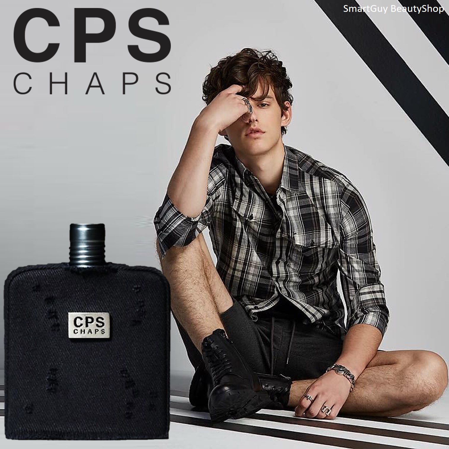 CPS CHAPS Signature EAU DE Toilette 100MLน้ำหอมสำหรับผู้ชายกลิ่นใหม่ล่าสุดรุ่นพิเศษลิขสิทธิ์แท้ ...