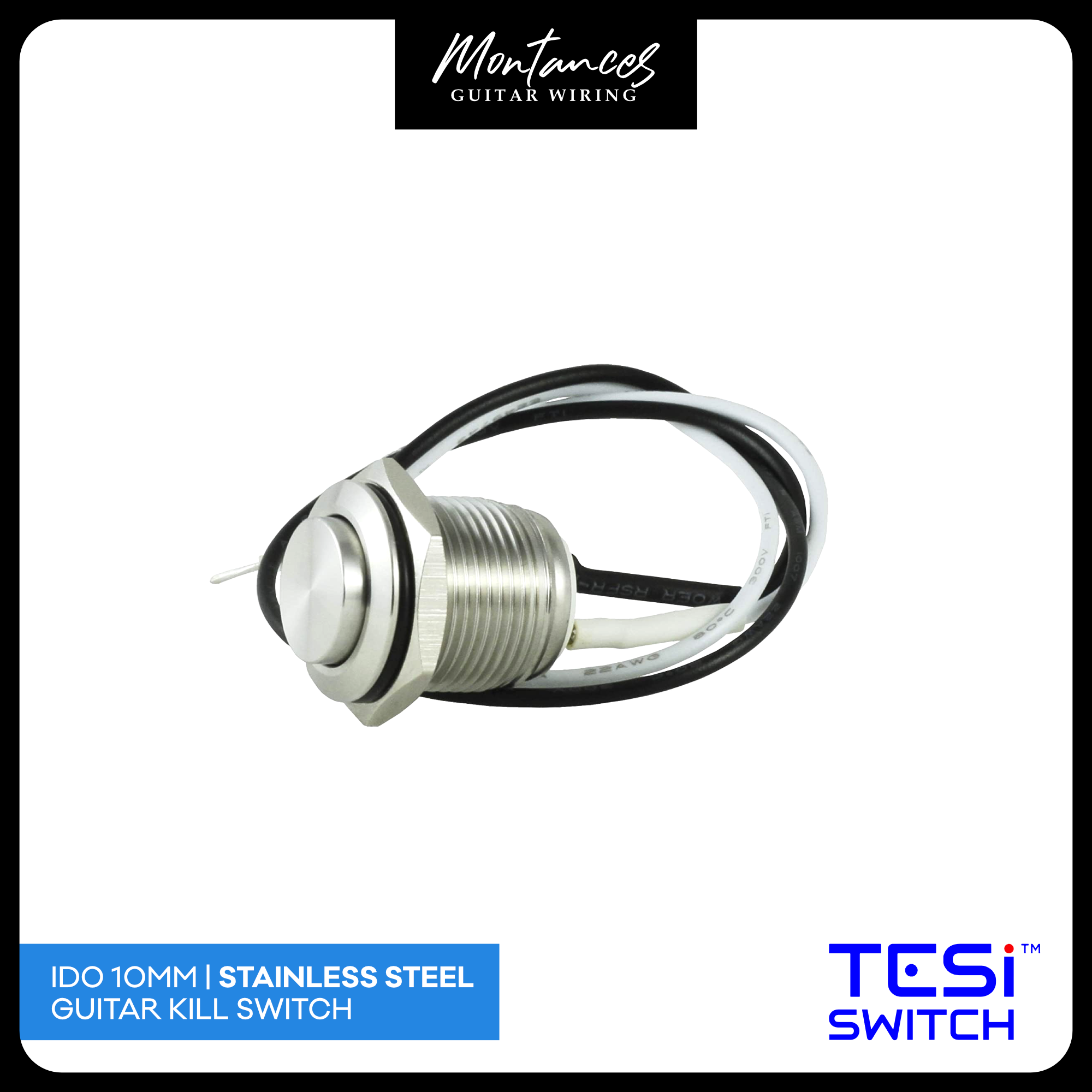 TESI® Switch IDO 10mm Guitar Kill Switch Stainless Steel | Lazada PH