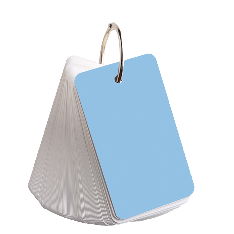 【EleganceEssence】100 Sheets Blank Index Card Note Memo Paper Set with ...
