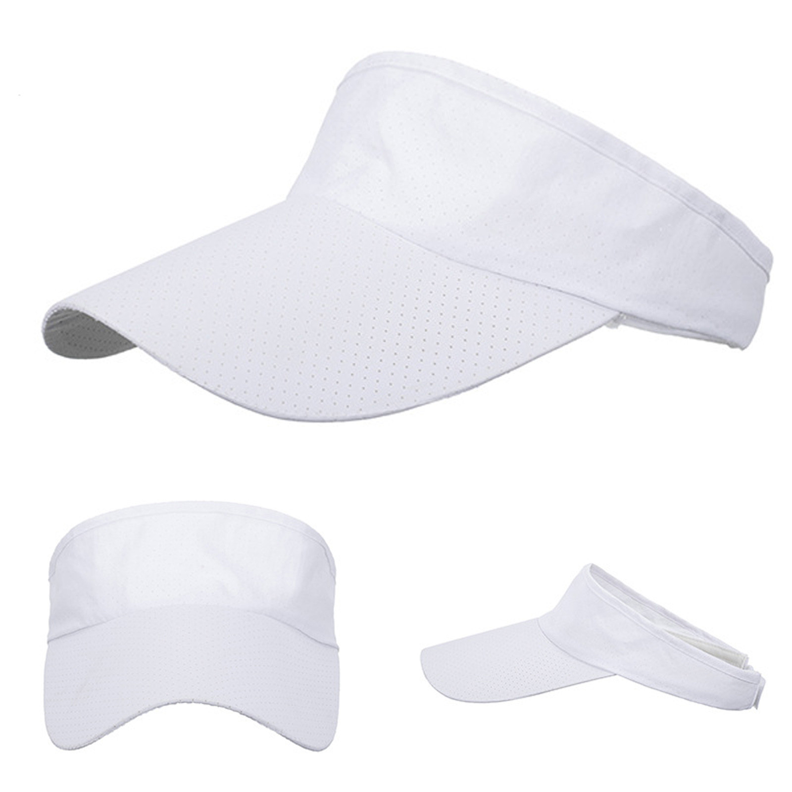 【DreamHaven】Summer Breathable Air Sun Hats Men Women Visor Uv ...