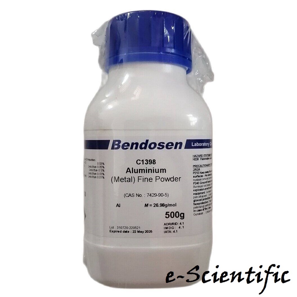 Aluminium Metal powder Extra Pure, 500g, BENDOsen | Lazada