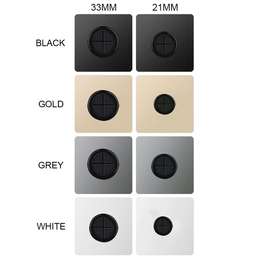 Cable Organizer Storage With Outlet Hole With Rubber Pad Wall Blank ...