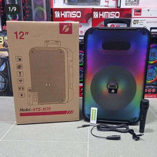 KTS-1575 rechargeable karaoke wireless Bluetooth speaker 12inch ...