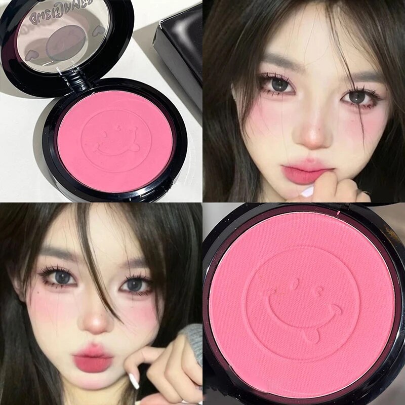 Rose Blush Low Saturation Girl Single Palette Blusher Powder Matte ...