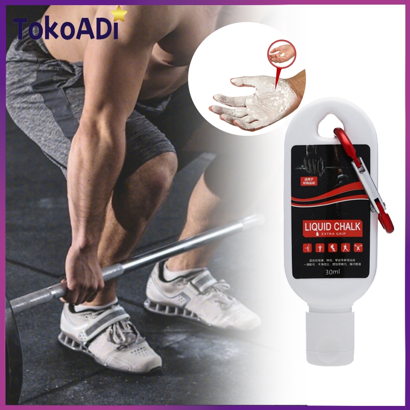 Liquid Chalk Kapur Cair Magnesium Grip Lifting Gym Kapur Cair Gym ...