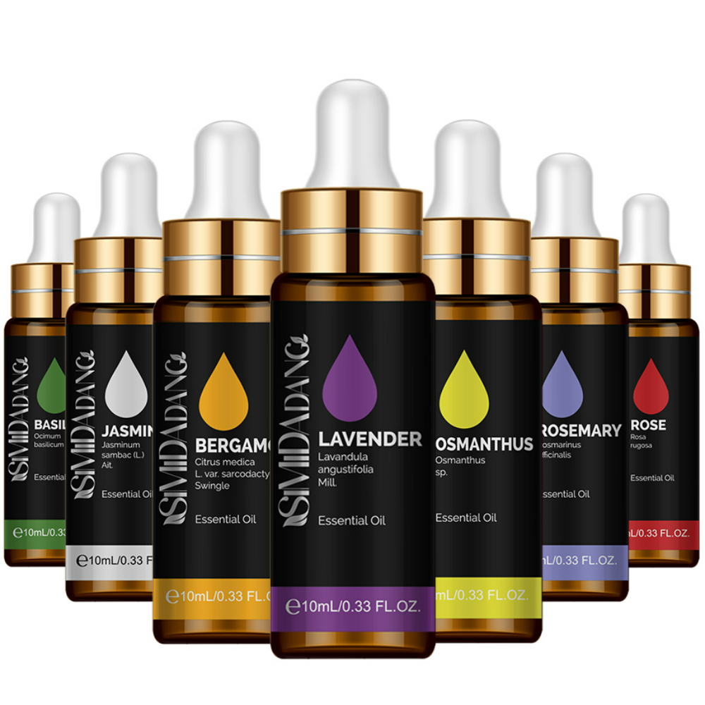 10ml Pure Plant Essential Oil for Humidifying Diffuser Lavender, Tea ...