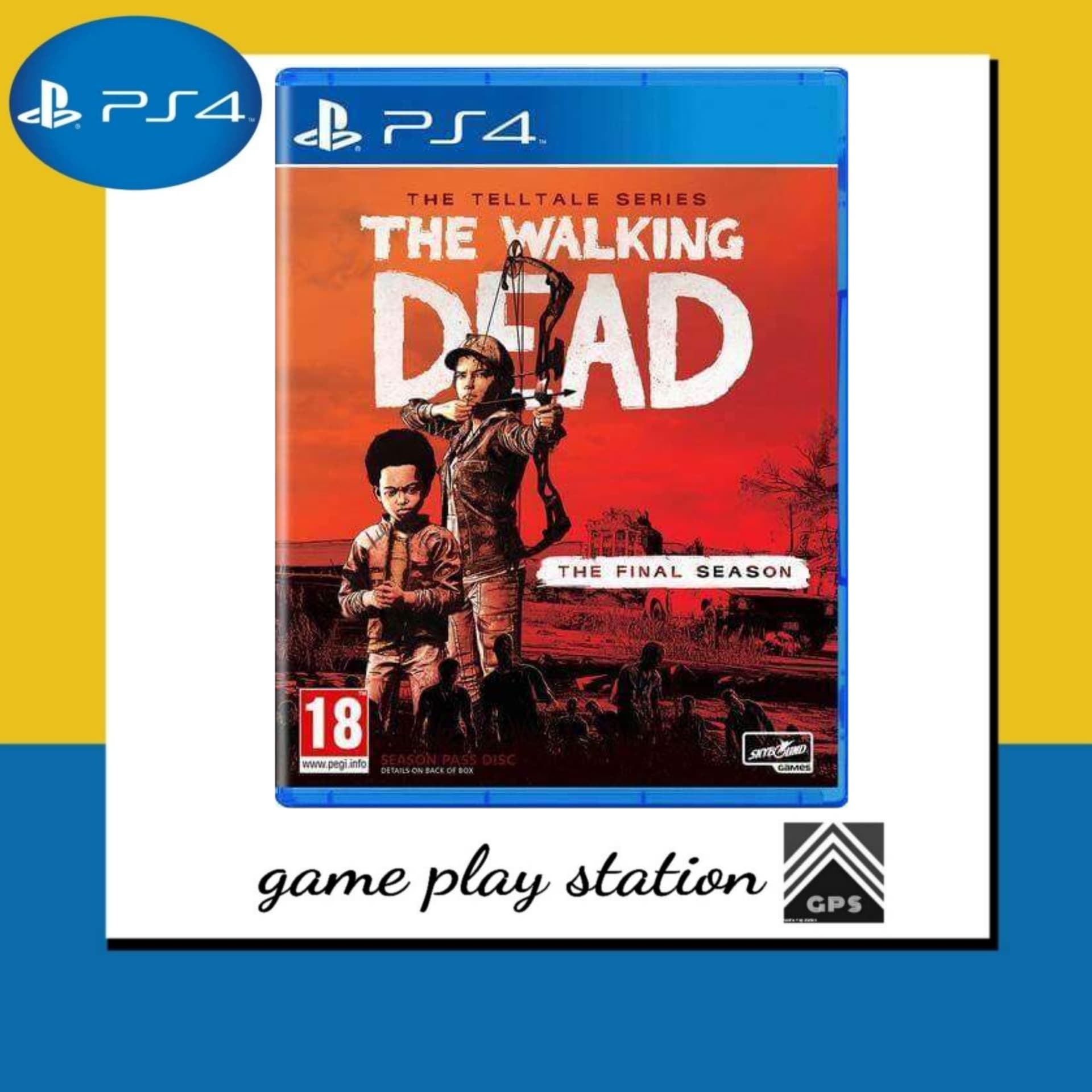 ps4 the walking dead the final season ( english zone 2 ) - Game Play ...