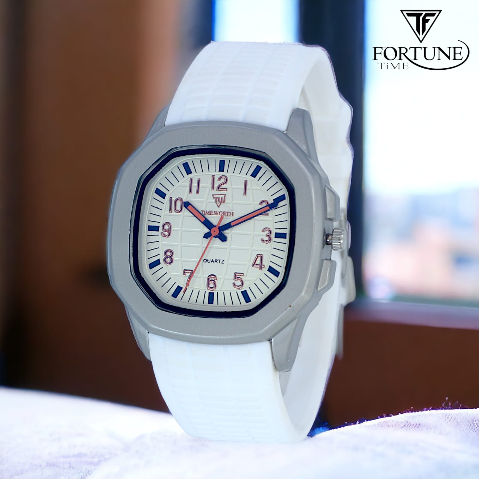 Stylish Silicon Strap Quartz Watch for Men & Boys - Random Multicolor ...