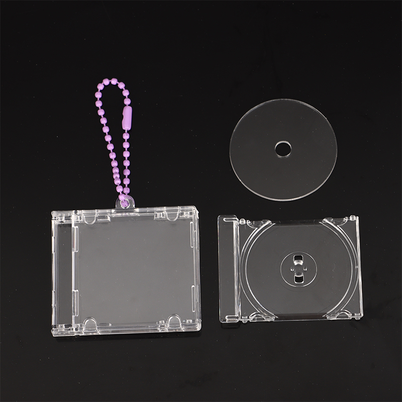 Blank Album Mini CD Case Keychain CD Player Keyring Peripheral ...