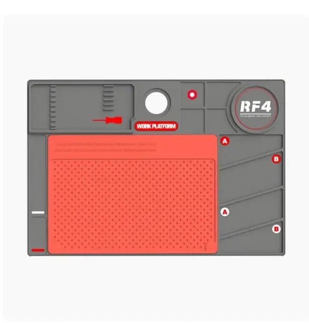 【Popular】 Rf4 Rf-Po2 Anti-Static Mat Heat Resistance Soldering Station ...