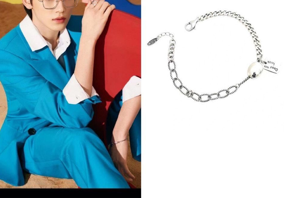 Sale】925 Square Brand Luck Bracelet Female Korean Style Ins Niche ...