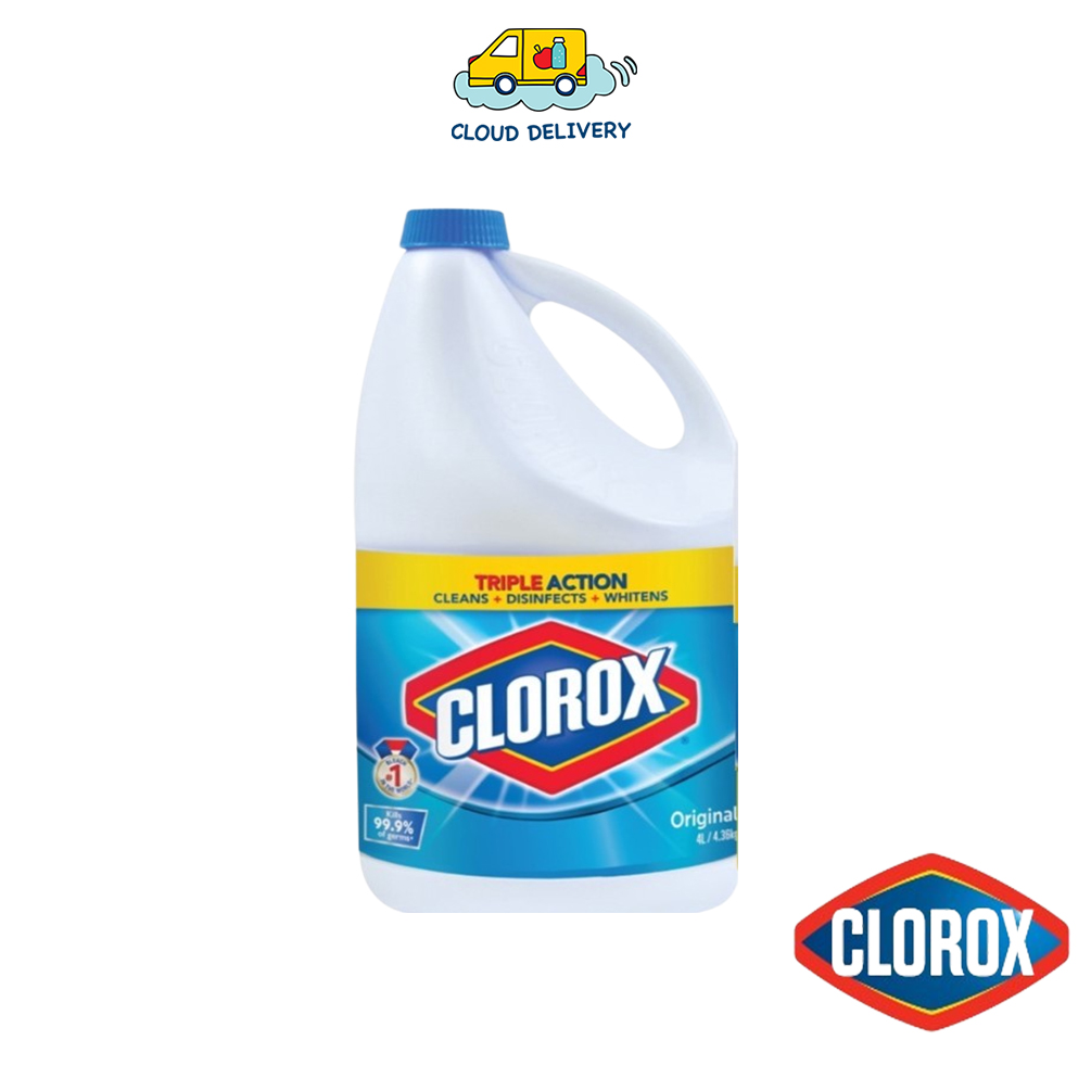 Clorox Liquid Bleach 4L - Original | Lazada Singapore
