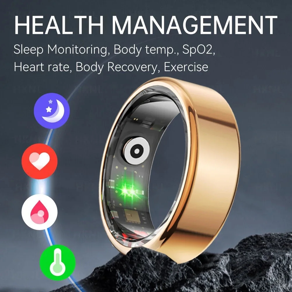 2024 For Xiaomi Smart Ring Multifunctional Steps Health Tracker Sleep ...