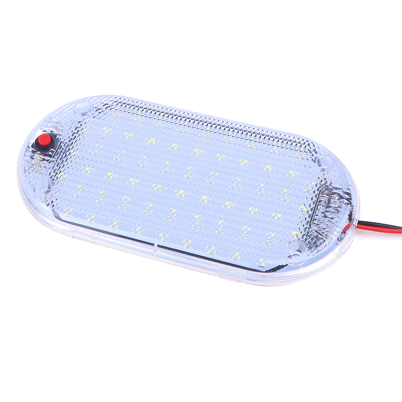 60LED 12V-85V LED Car Vehicle Dome Roof Ceiling Reading Lamp Interior ...