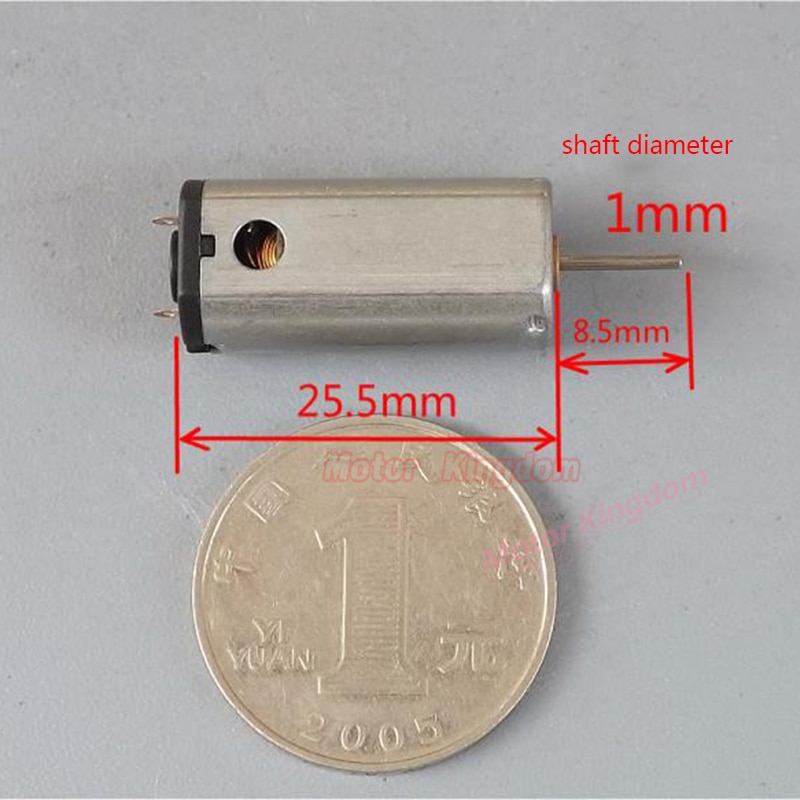 Micro N50 DC Motor 10mm*12mm DC 3V 3.7V 40000RPM Ultrahigh Speed Strong ...