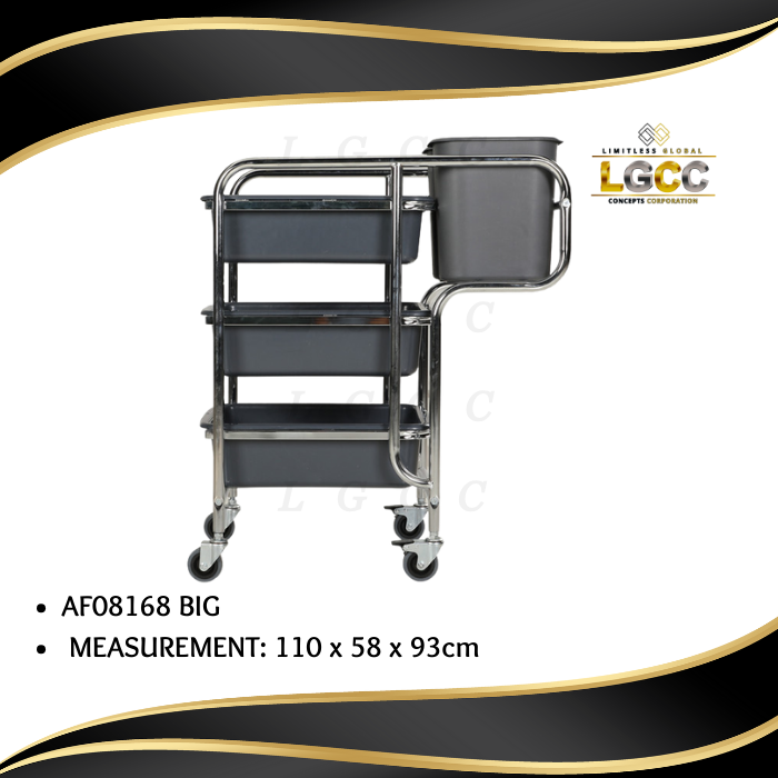 S/S Buss Out Trolley - Bussing Trolley | Lazada PH