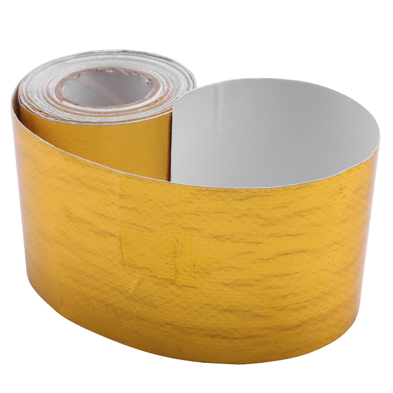 Reflect A Gold Thermal Tape Air Intake Heat Insulation Shield Wrap ...