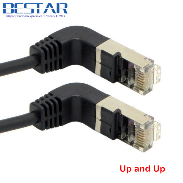 【BridgeCraft】Elbow Down Up Angled 90 Degree Cat5e 8p8c Ftp Stp Utp Cat ...
