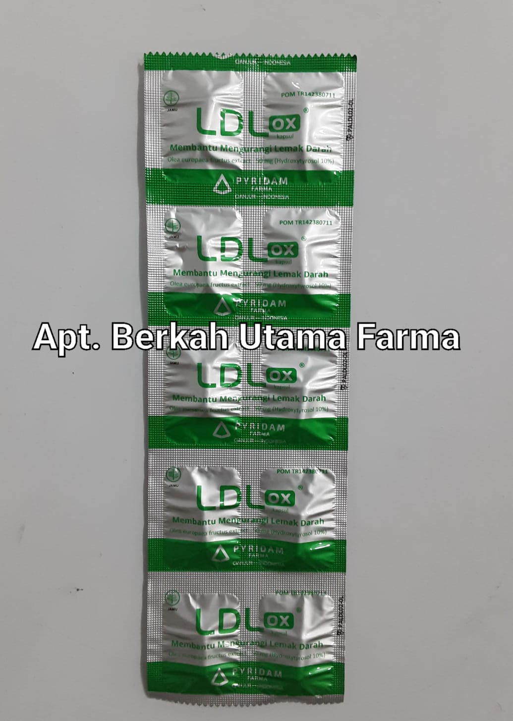 LdLox Strip Isi 10 Kapsul | Lazada Indonesia