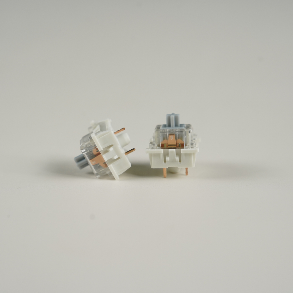 Outemu Silent Gray/White/Yellow Switch Mechanical Keyboard Switch 3Pin Clicky Linear Tactile ...