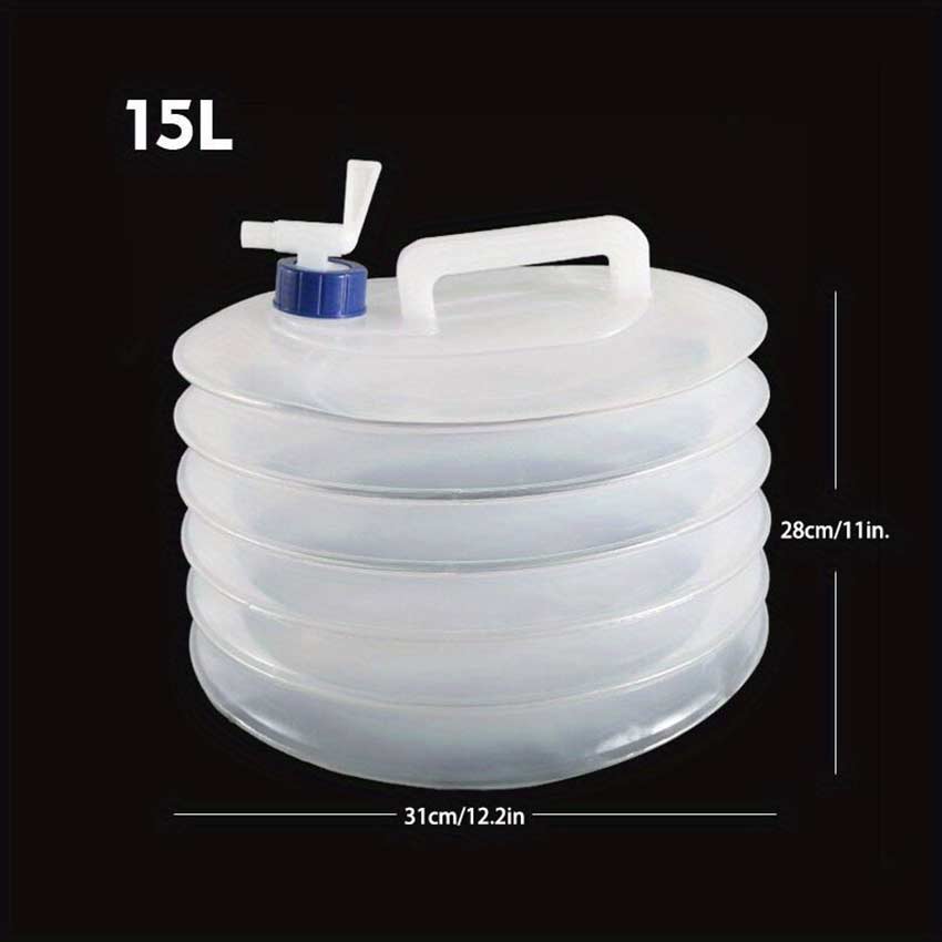 5L-15L Outdoor Collapsible Water Bag Camping Foldable Water Containers Drinking Multifunction ...