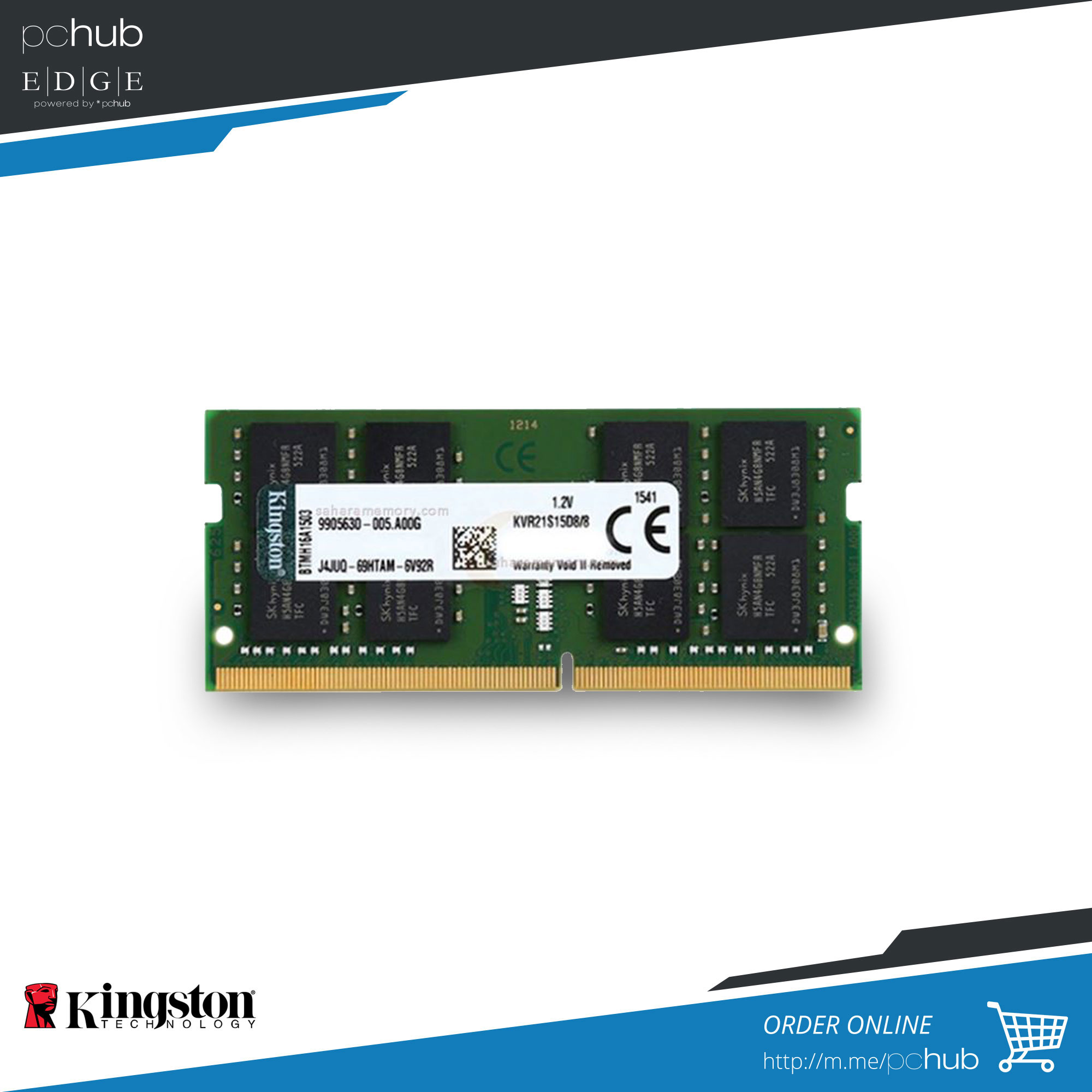 PChub | 8gb Sodimm Ddr4 2666 Kingston CL19 1.2v, Pn: KVR26S19S6/8 | KVR26S19S8/8 | Lazada PH