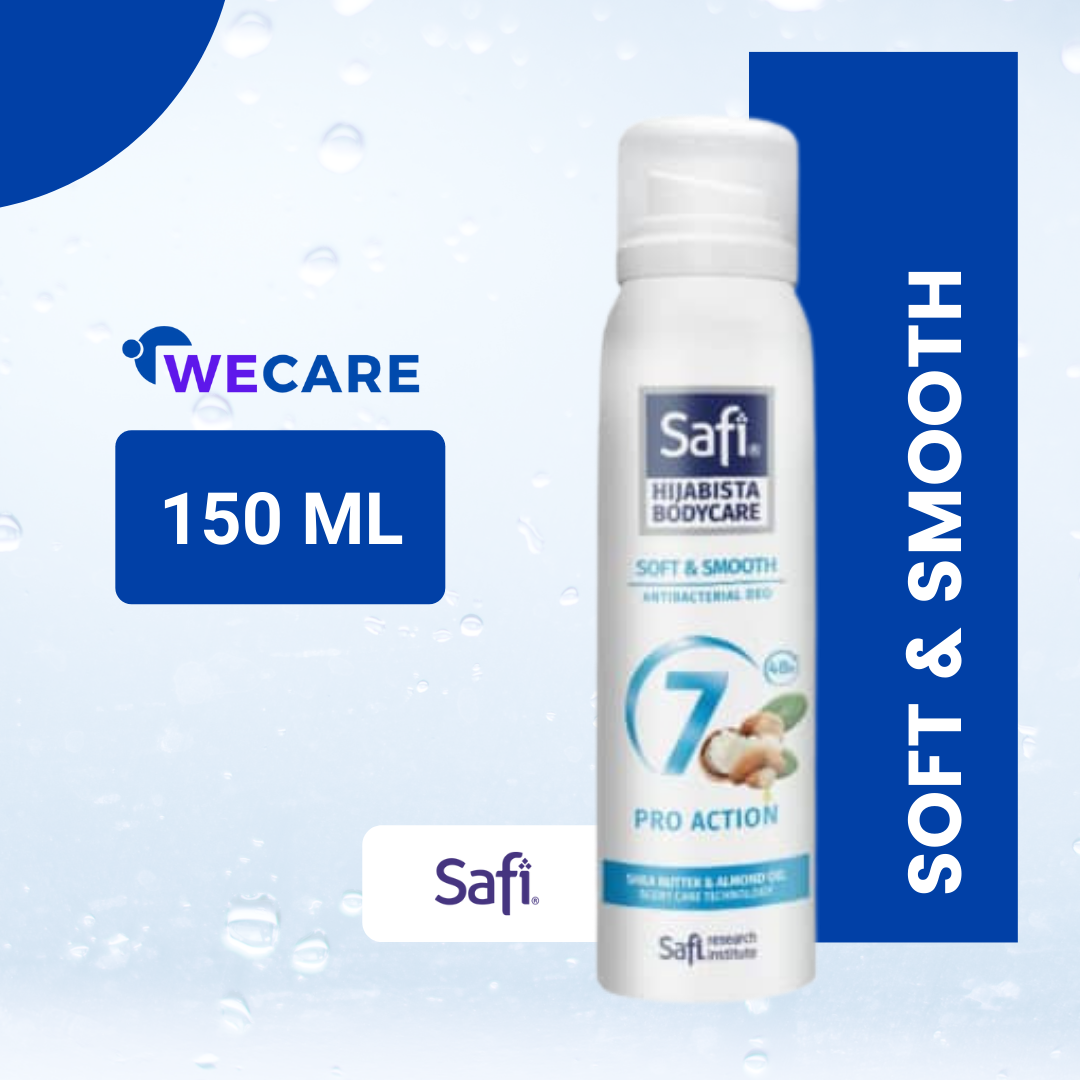 Safi Hijabista Bodycare Deodorant Spray 7 Pro Action (150ml) - (Healthy ...