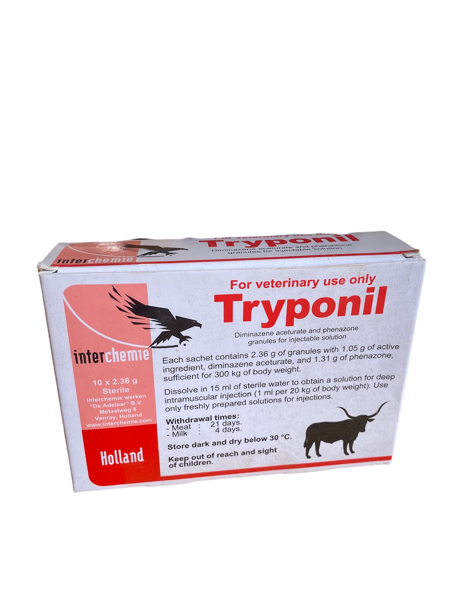 TRYPONIL - Phòng Ngừa Giúp Thú Khỏi Bệnh Kí Sinh Trùng Đường Máu Gói 2 ...