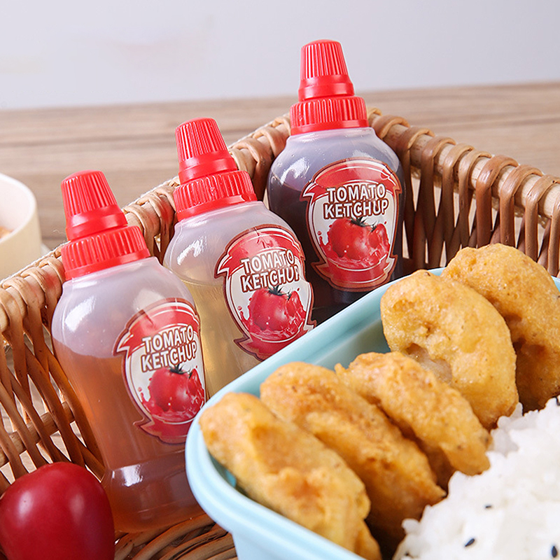 Mini 40ML Portable Small Sauce Container Tomato Gravy Boat Salad ...