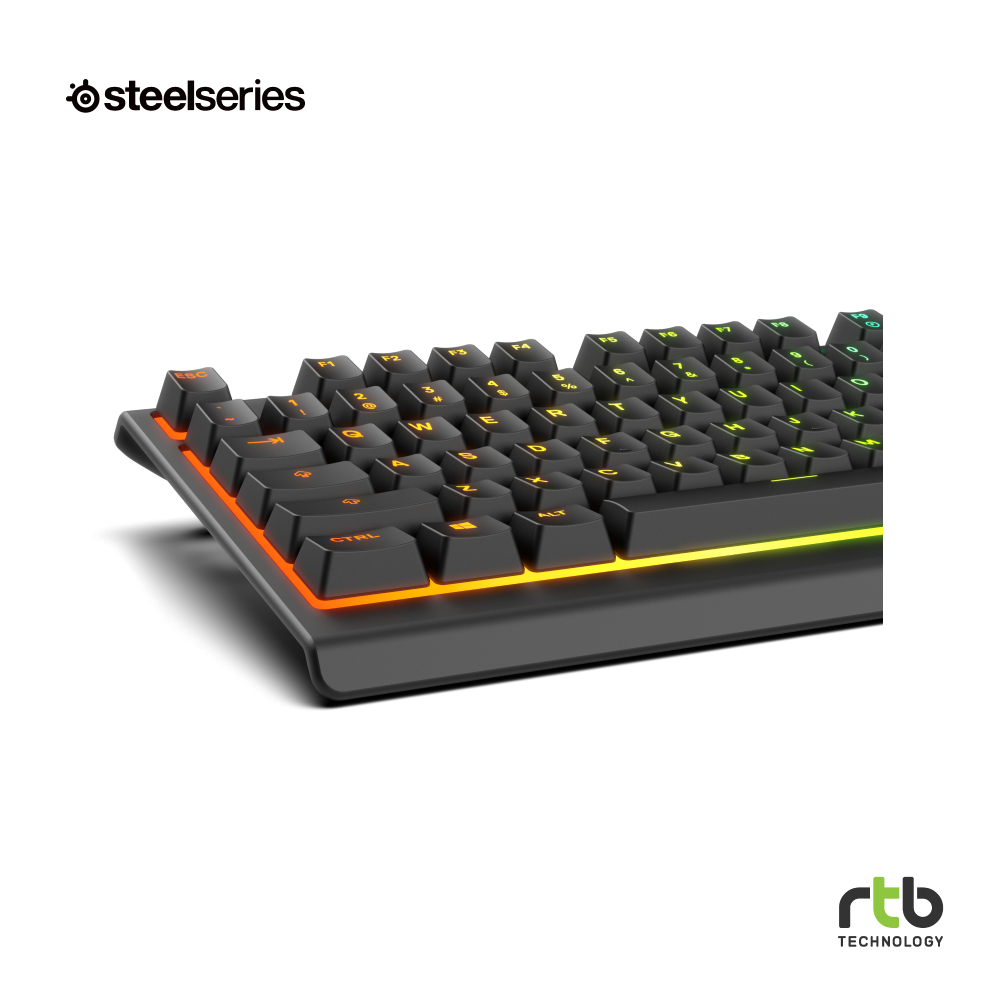 SteelSeries คีบอร์ดเกมมิ่ง RGB รุ่น Apex 3 TKL - RTB - ThaiPick
