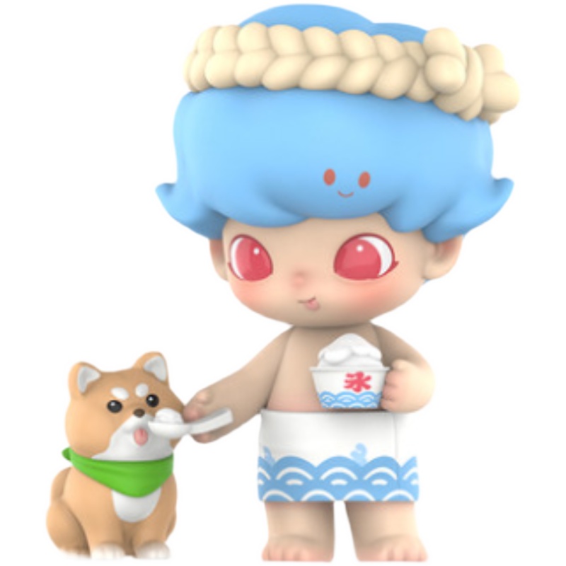 Guaranteed! POPMART POP MART authentic DIMOO shaved ice eating elevator ...