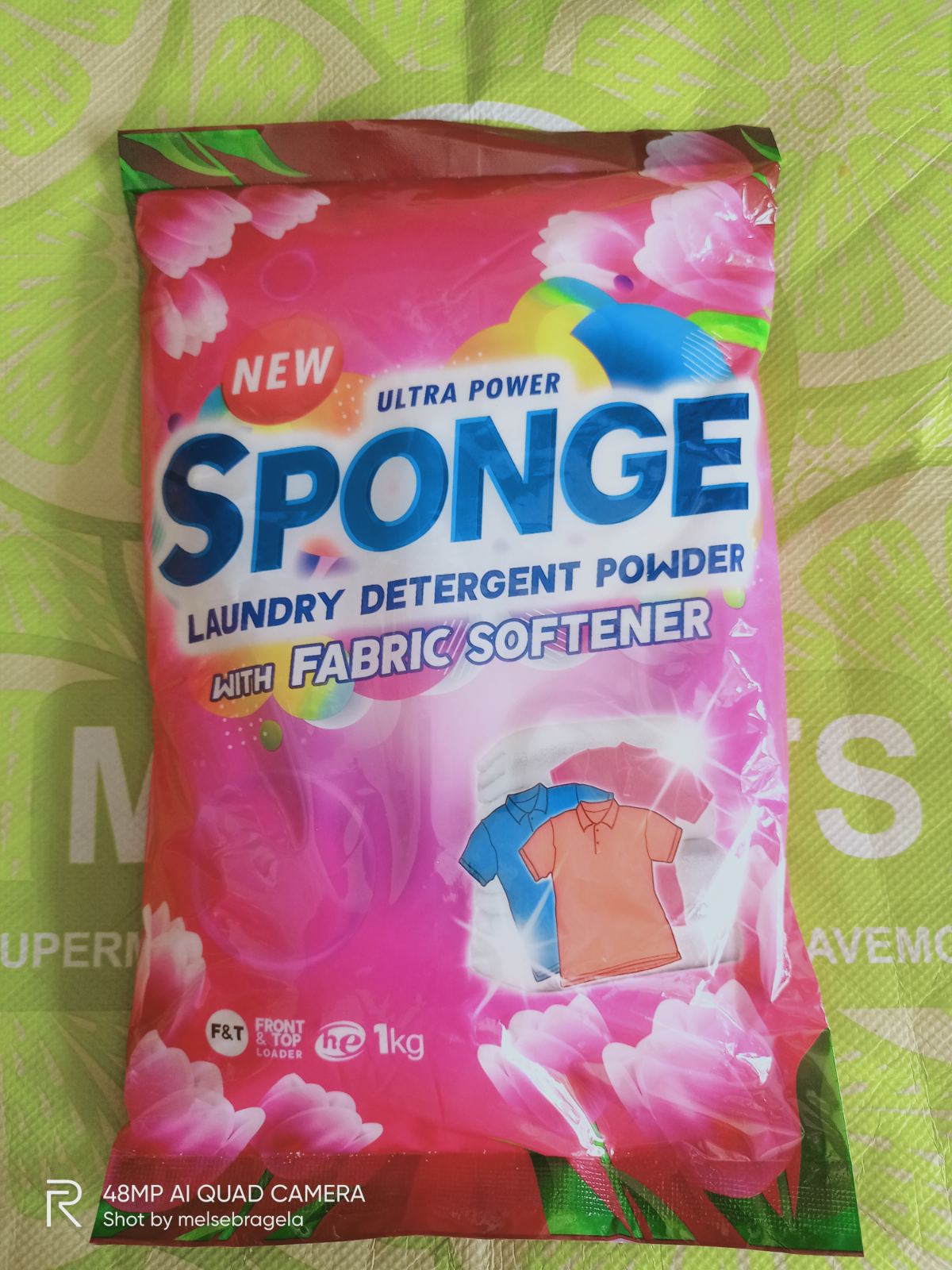 Detergent powder with fabcon (sponge) | Lazada PH