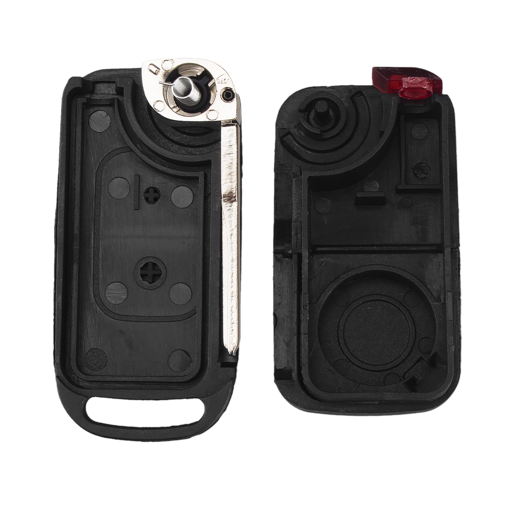 Dandkey 1/2/3/4 Buttons Car Remote Folding Flid Key Uncut Hu64 Cover ...