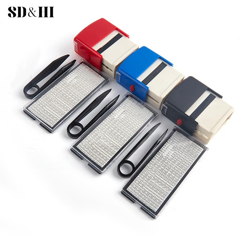 【Innovative】 Stamp DIY Personalized Self Business Address Name Number ...